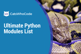 Top 50 Ultimate Python Modules List 2022 2022 Top 50 Ultimate Python Modules List 2022 2022