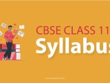 Cbse Class 11th Syllabus 2023 24 Download Pdf