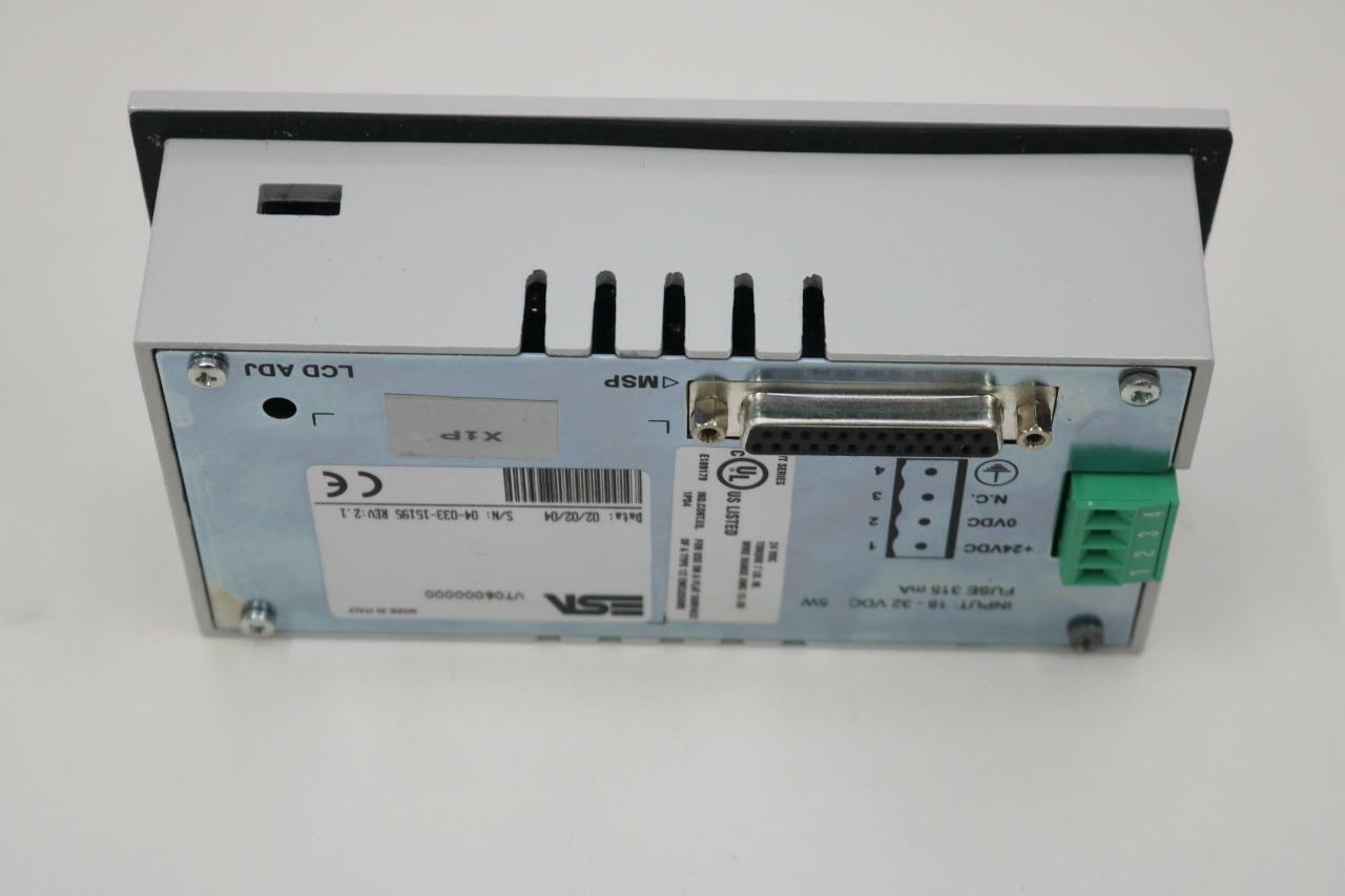 ESA VT60 Interface Panel