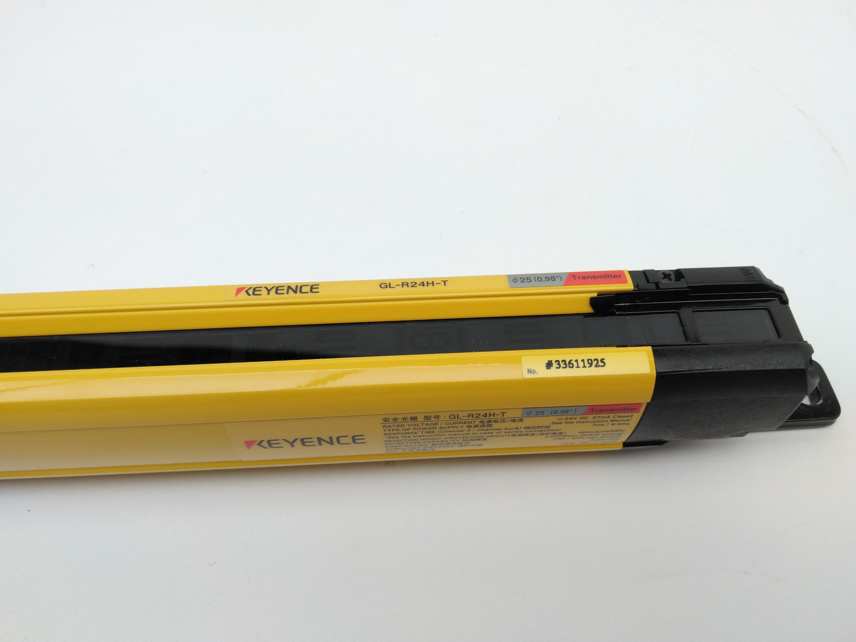 Keyence GL-R24H-R GL-R24H-T Receiver and Transmitter Safety Light ...