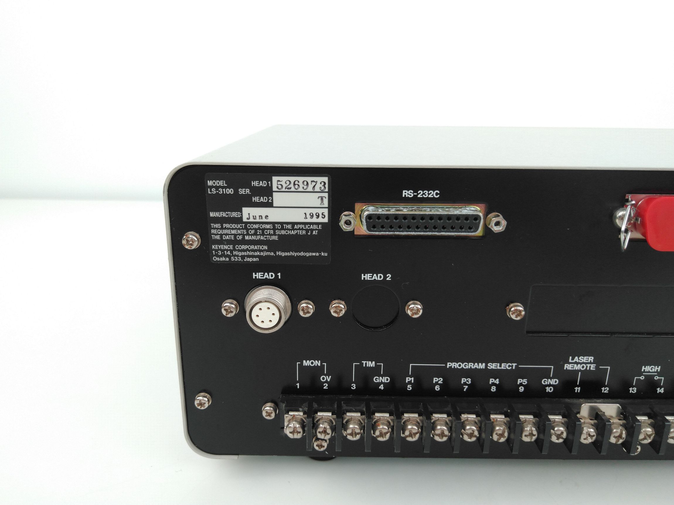 Keyence LS-3100 Laser Scan Micrometer Controller