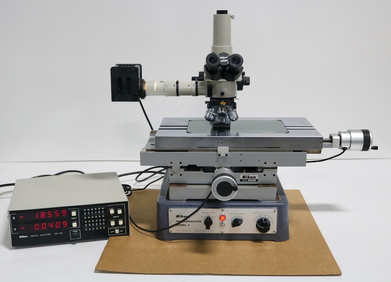 Nikon Model II Measuring Microscope