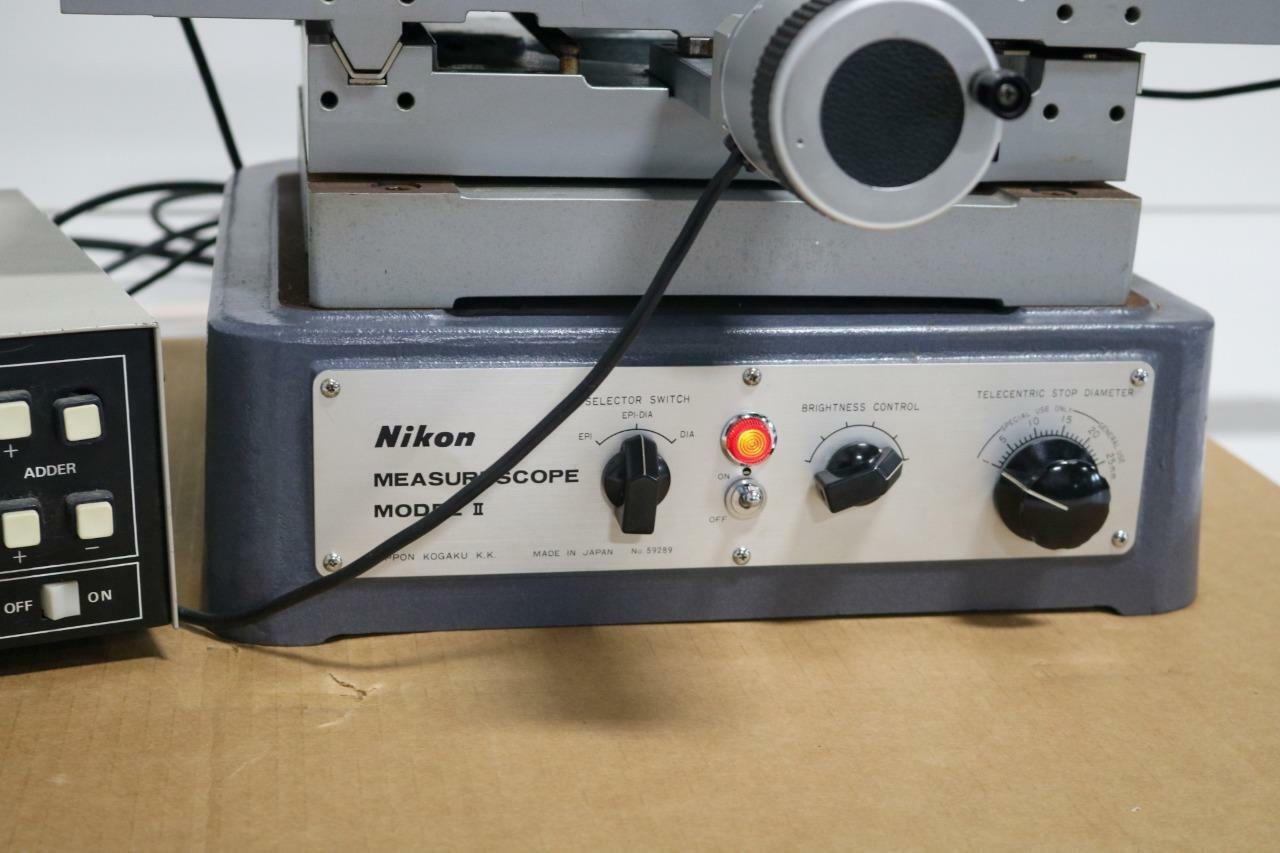 Nikon Model II Measuring Microscope