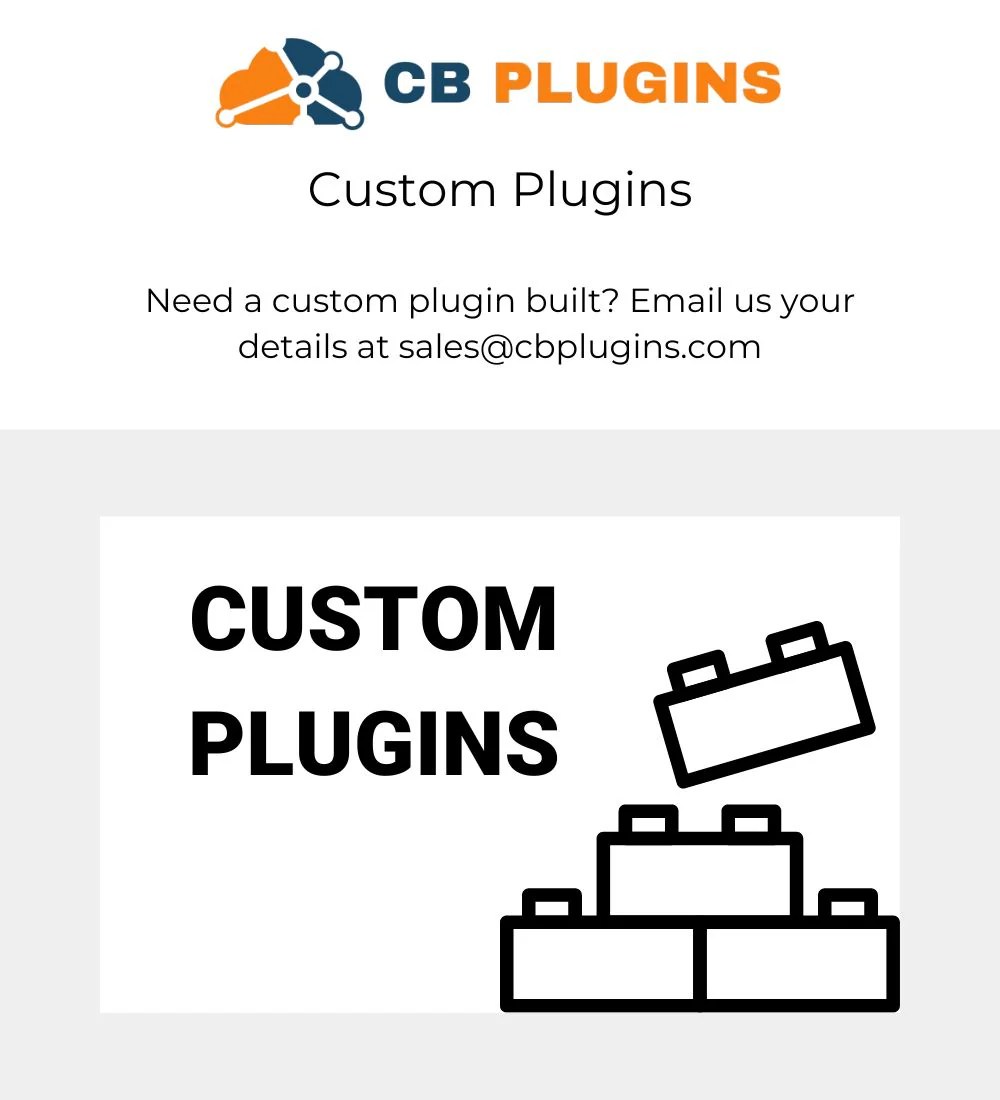 Custom Plugin Cb Plugins