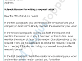Request Letter Format Template And Samples Request Letter For