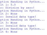 Exception Handling In Python Class 12 Notes Cbse Python