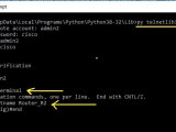 Getting Started Router Access Through Telnet Python Scripts Ccna