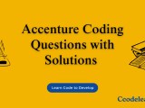 20 Accenture Coding Questions With Proven Solutions 2025 Ccodelearner