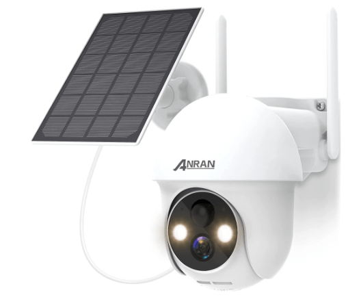 ANRAN Solar-Powered PTZ Camera 1080P Wireless