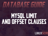 The Mysql Limit And Offset Clauses With Examples