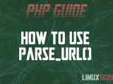 How To Use The Php Parse Url Function With Examples