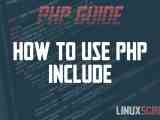 Php Include How To Use It With Examples