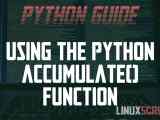 Using The Python Accumulate Function To Aggregate Data With Examples