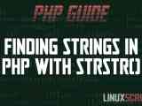 How To Use The Php Strstr Function To Search A String