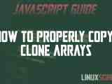 Copy Clone An Array Or Object In Javascript The Right Way Examples