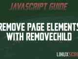 Remove Page Elements Using Javascript Removechild Examples