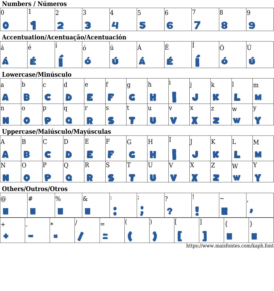 Kaph Free Font Download Maisfontes