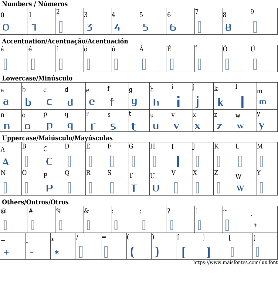 Lux Font Free Download Maisfontes