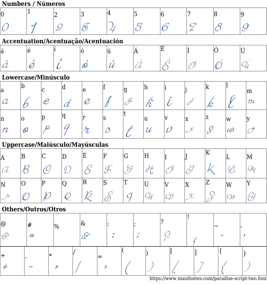 Paradise Script Two Free Font Download Maisfontes