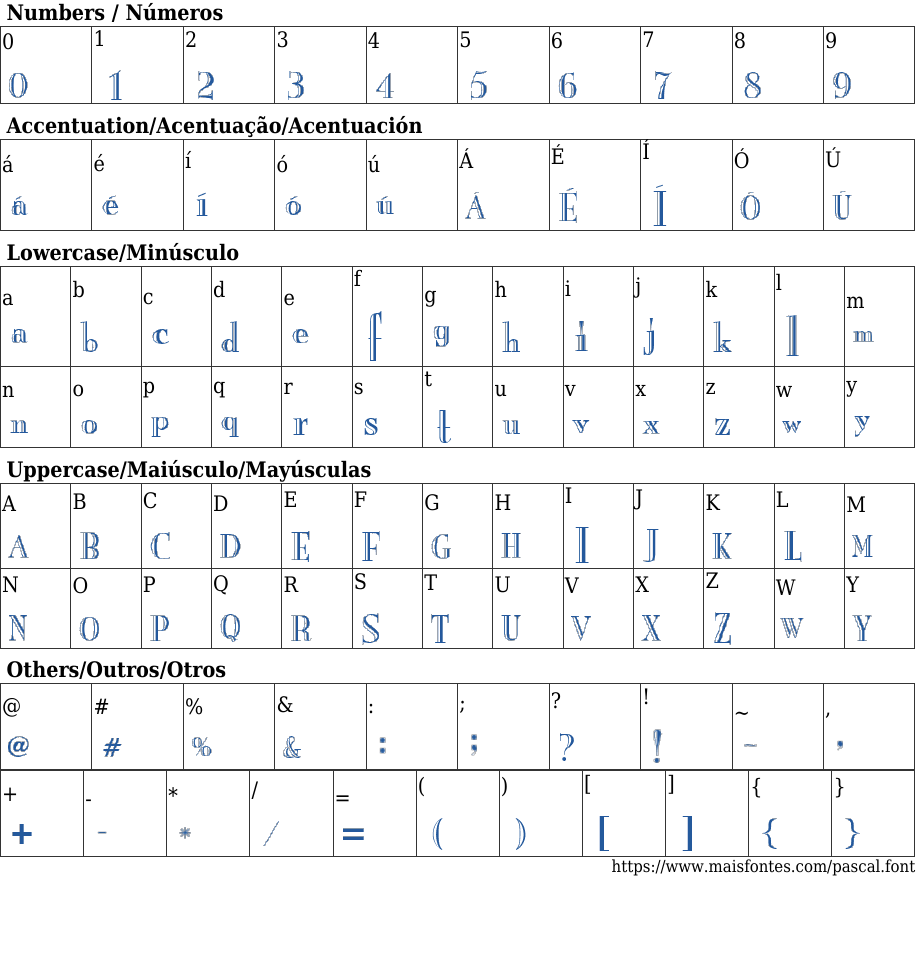 Pascal Baixar Fonte Grátis Maisfontes