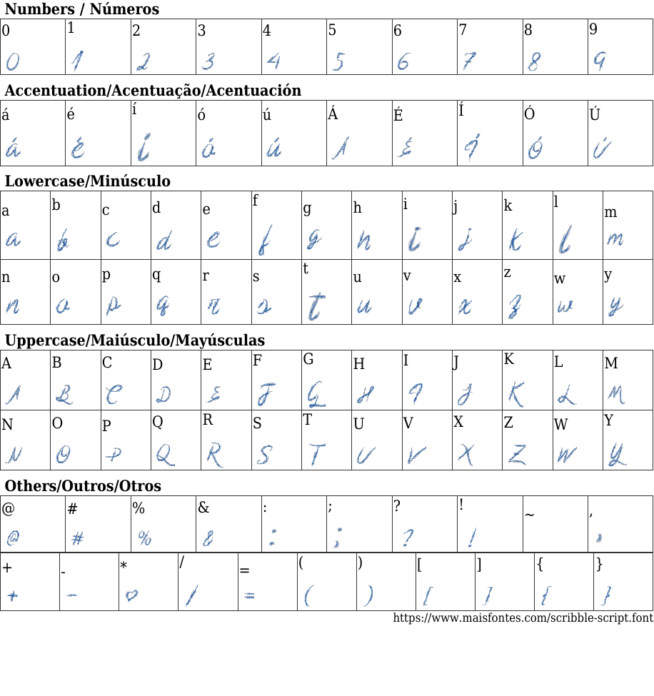 Scribble Script Free Font Download Maisfontes