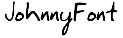 Johnny Font Free Download Maisfontes