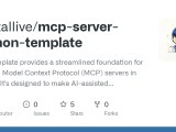 Mcp Server Python Template For Ai Tool Development Creati Ai