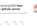 Test Mcp Github Server For Private Code Hosting And Collaboration