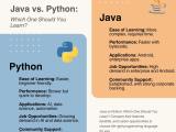 Java Vs Python Which One Should You Learn E Learning Infographics
