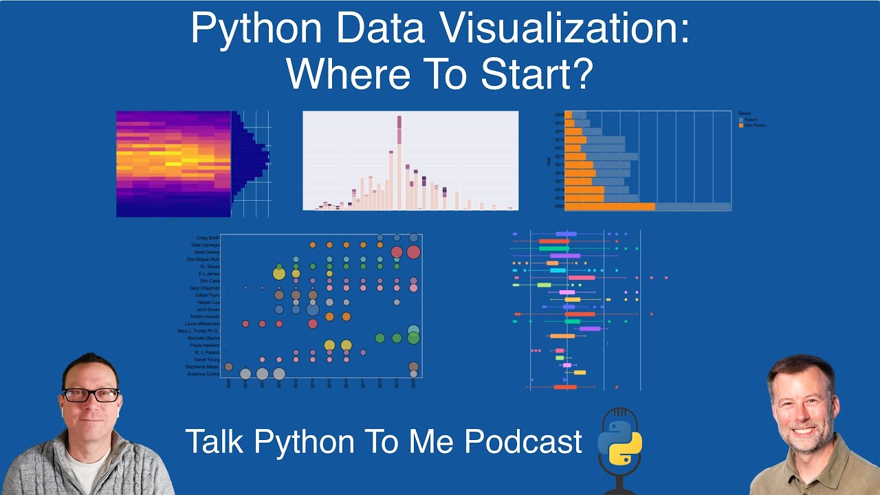 Episode 384 Python Data Visualization Where To Start Talk
