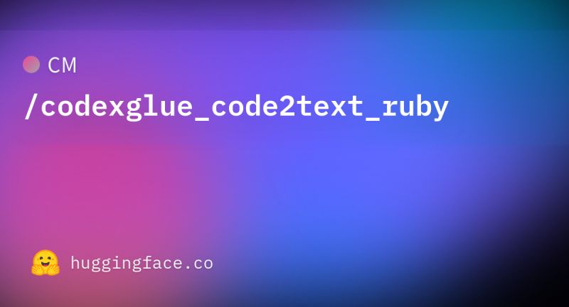 Salesforce Codet5 Base Codexglue Sum Ruby Hugging Face - Nature Photo Collection - Retina Quality