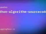 Annawleo Python Algorithm Sourcecode Datasets At Hugging Face