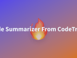Code Summarizer From Codetrans A Hugging Face Space By Egmaminta