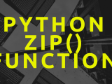 Exploring The Zip Function In Python Analytics Vidhya
