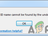 Your Digital Id Name Cannot Be Found By The Underlying Security System