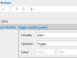 How To Make Toggle Button Using True False Variable With Activepresenter 9