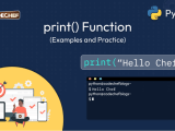 Python Print Function Example And Practice
