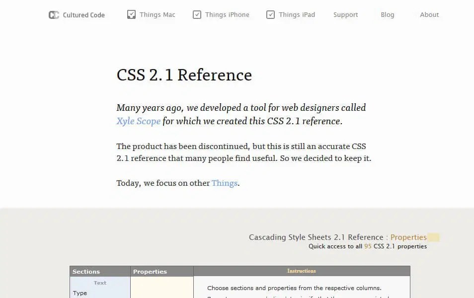 20 Best Css Reference Websites Css Author