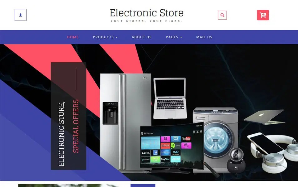 50 Free Responsive Html5 E Commerce Website Templates