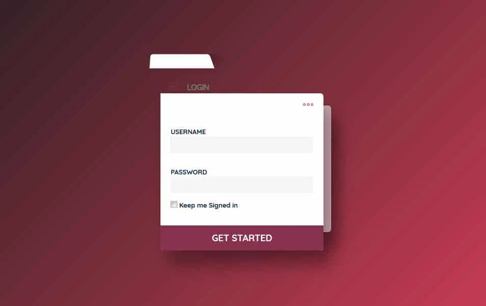 50 Free Html5 And Css3 Login Forms Css Author