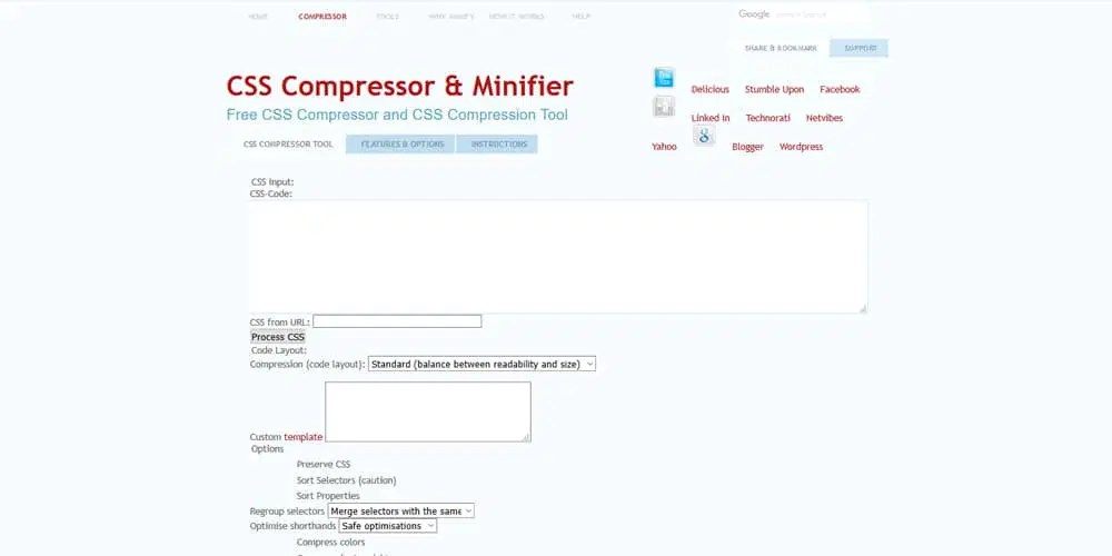20 Most Amazing Css Minifier Tools Css Author
