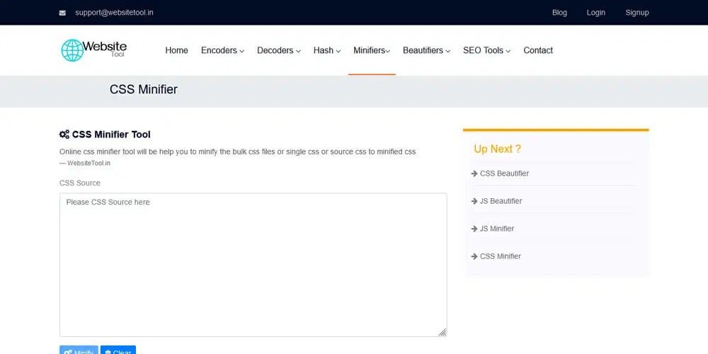 20 Most Amazing Css Minifier Tools Css Author