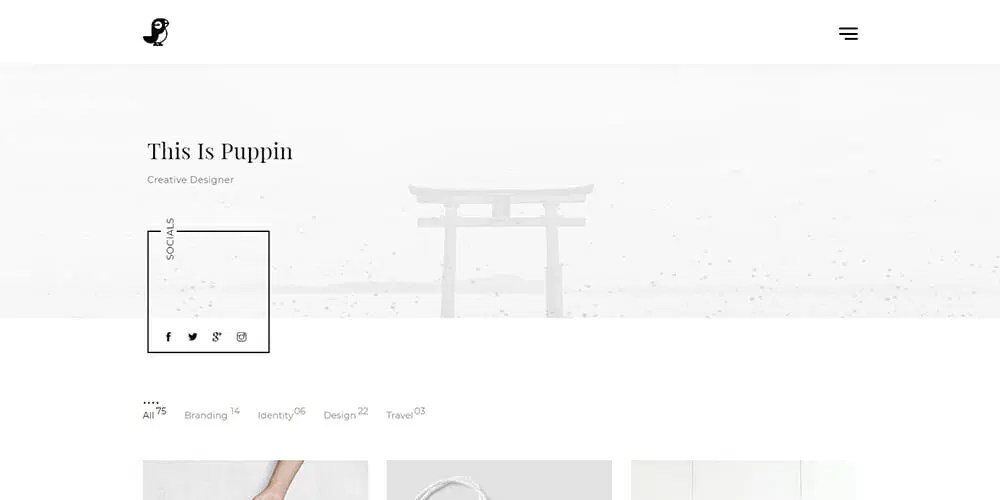 Free Bootstrap Portfolio Templates Css Author