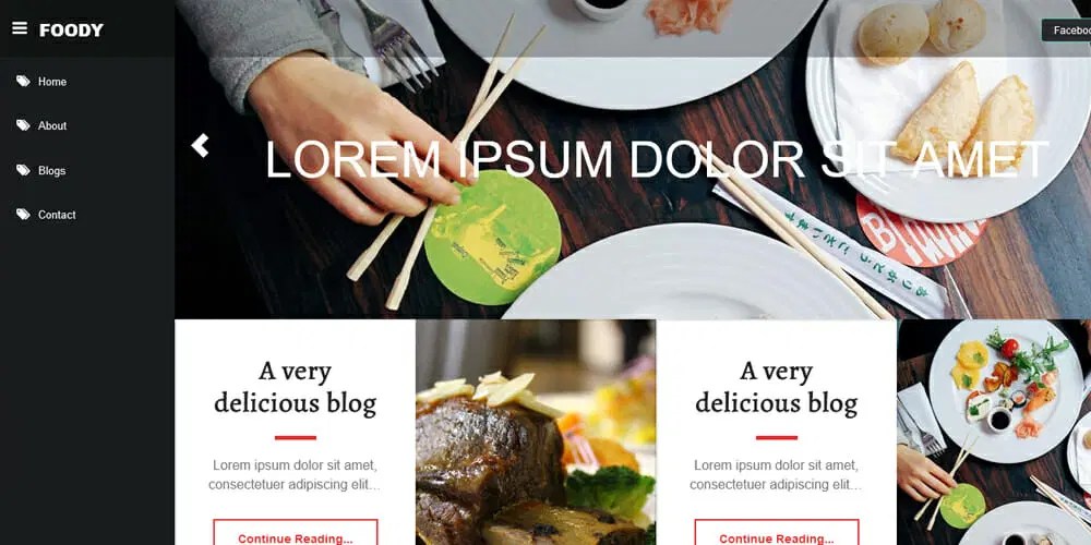 Top Free Grocery Store Bootstrap Templates