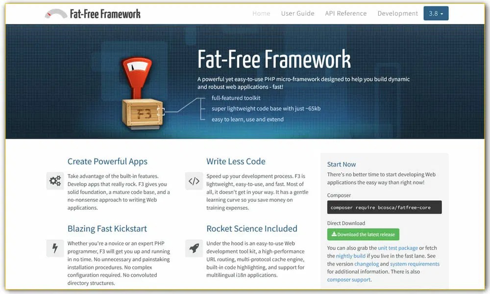 50 Best Php Frameworks For Web Developers Css Author