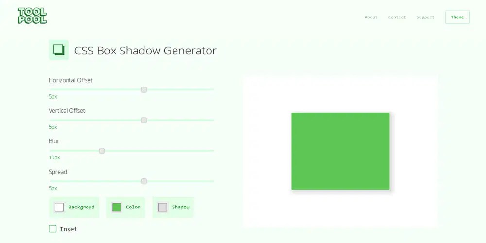 Css Box Shadow Inset Generator At Bonnie Call Blog