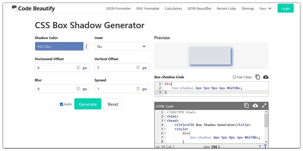 Css Box Shadow Inset Generator At Bonnie Call Blog