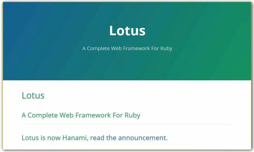 50 Ruby Frameworks For Developers Css Author