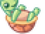 Cute Turtle Cursor Custom Cursor