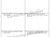 Unit Rates Worksheets And Word Problems Elementary Studies